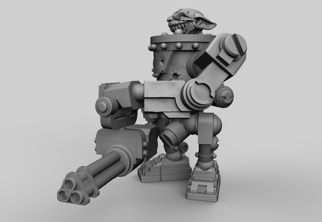 Free STL file Goblin bot 👺・3D print model to download・Cults