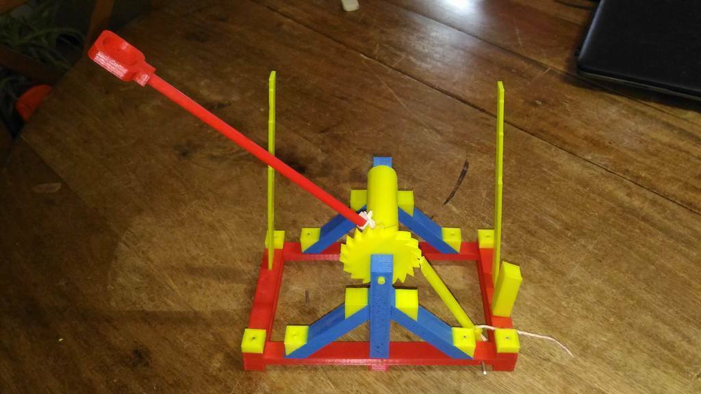 Archivo 3D gratis Catapulta Leonardo Da Vinci 🧞‍♂️ ・Modelo imprimible ...