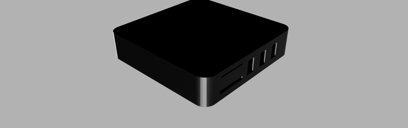 🎲 Case TvBox・ STL File for ・Cults