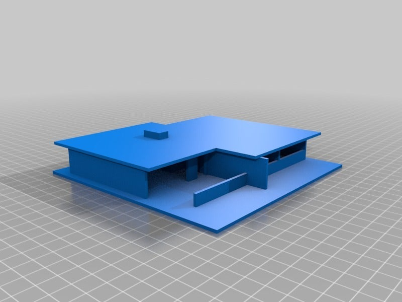 Free STL file "Project 3" Vintage House Model 🏠・3D printable model to ...