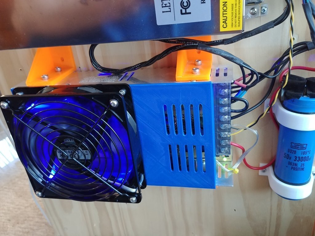 Free STL file 120mm fan for S-400-12 power supply 🔧・3D printer model to ...
