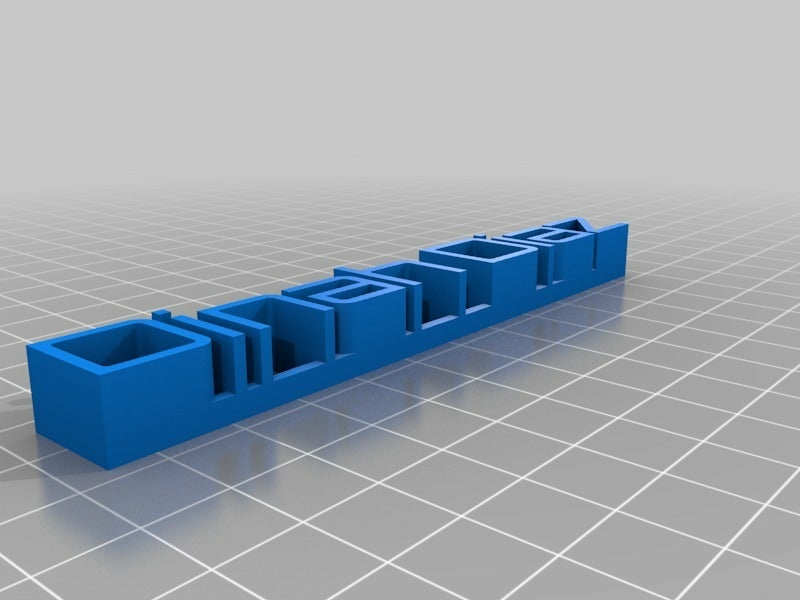 Free STL file DD Tech 3D name plate 🗿 ・3D print design to download・Cults