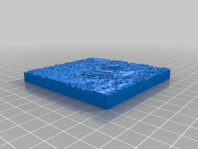 Free STL file armstrong footprint 🌙 ・3D printing design to download・Cults