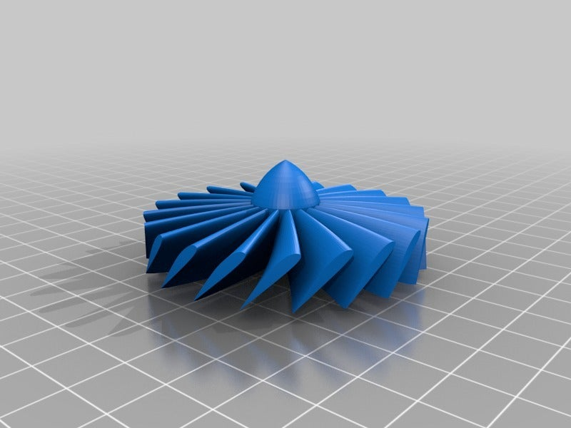 🚁 Aerodynamic fan blade assembly・Free STL File for ・Cults