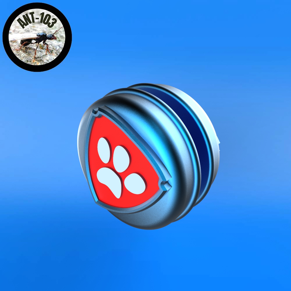 STL file YO-YO dog logo 🐕 ・Model to download and 3D print・Cults