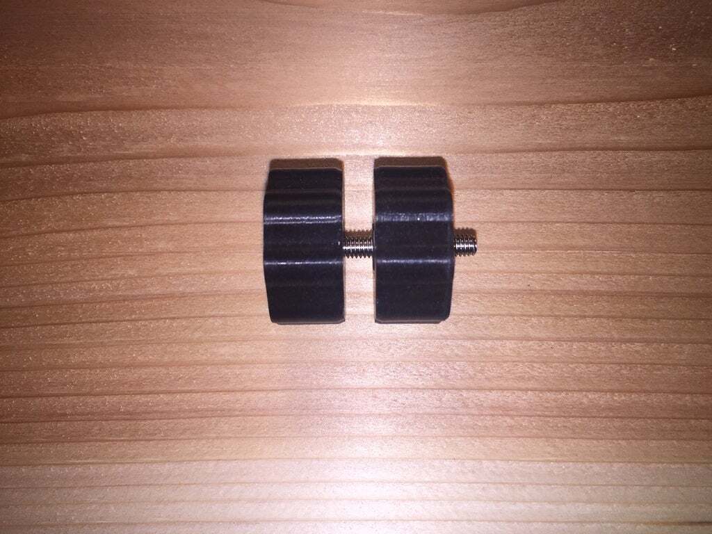 🧢 Knob insert for M4 machine screw with socket-head cap・Free STL File ...