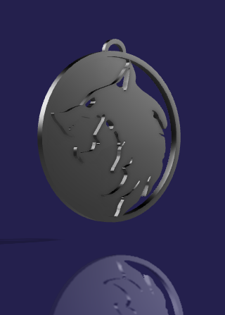 🐺 Witcher Necklace and Pedant, The Witcher, Witcher Wolf Necklace ...