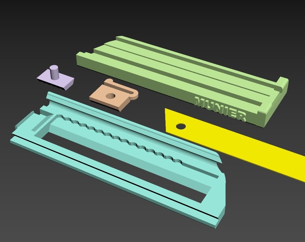 Free STL file Cutter - retractable blade knives - Cutter Retractable ...