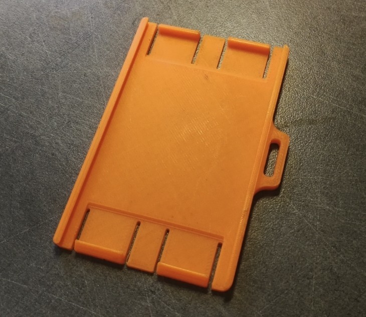 3D printer Security badge holder for identification cards - Secure ...