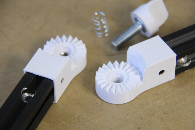 Бесплатный STL файл Hirth Joint for 20x20 extrusions 🧞‍♂️ ・Шаблон для ...