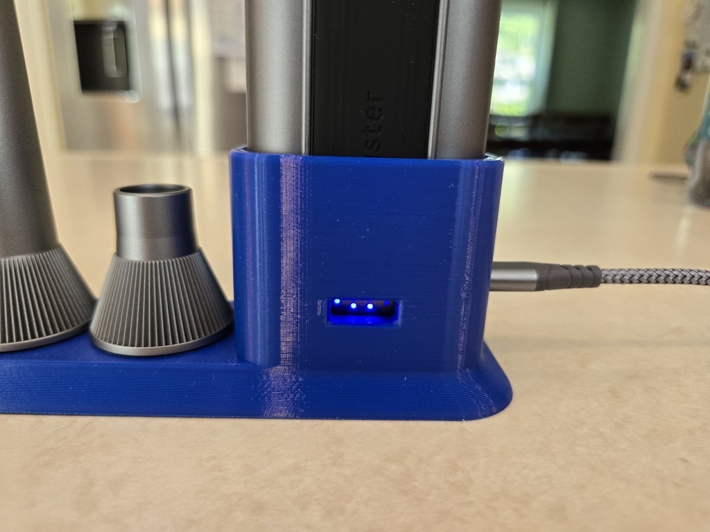 🪟 Wolfbox Megaflow MF100 Blower Duster Stand w/ LED Window and Charging ...