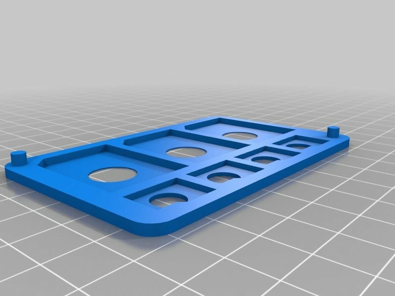 Fichier STL gratuit Organiseur MicroSD (Multistack) 🏠 ・Modèle à ...