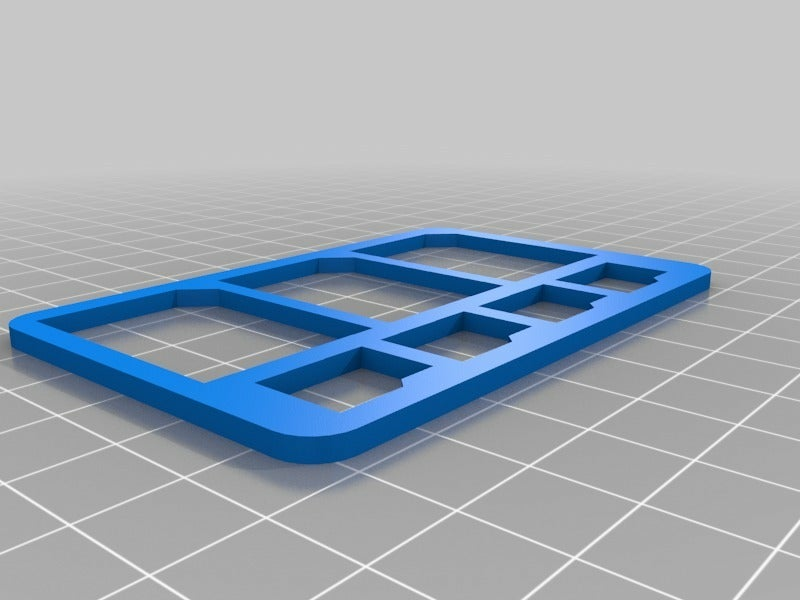 Fichier STL gratuit Organiseur MicroSD (Multistack) 🏠 ・Modèle à ...