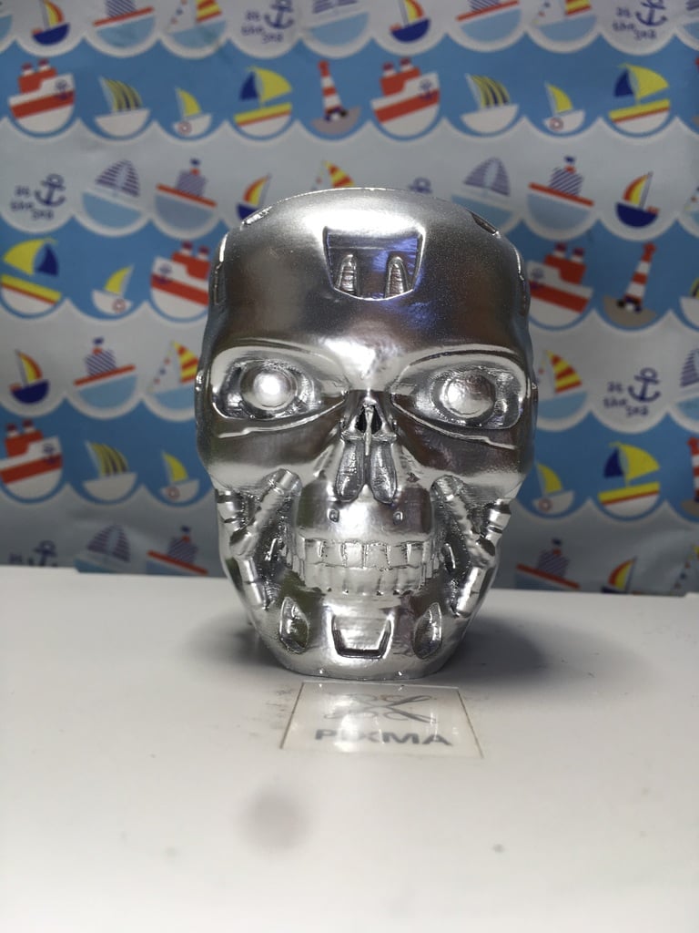 3D print T800 Terminator EndoSkull・Cults