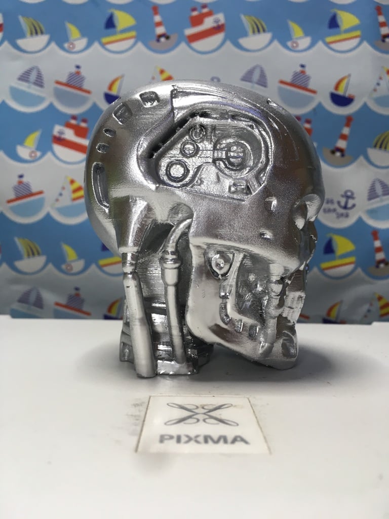 3D print T800 Terminator EndoSkull・Cults