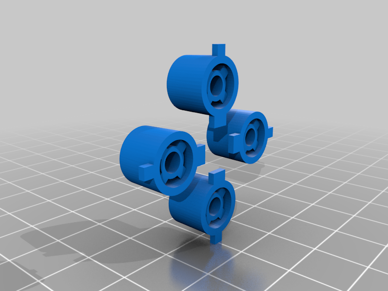 Free STL file DualShock 4 Buttons 🎮 ・Design to download and 3D print・Cults