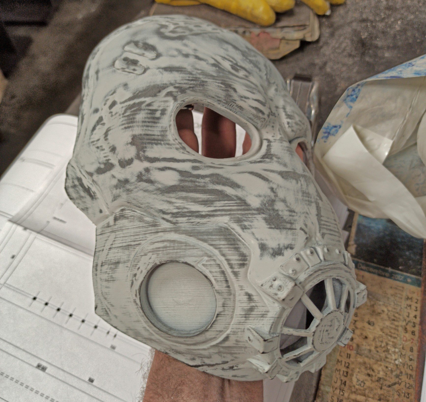 3D printed Borderlands 3 Psycho Mask・Cults
