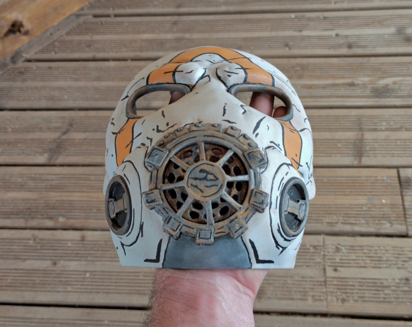 3D printed Borderlands 3 Psycho Mask・Cults