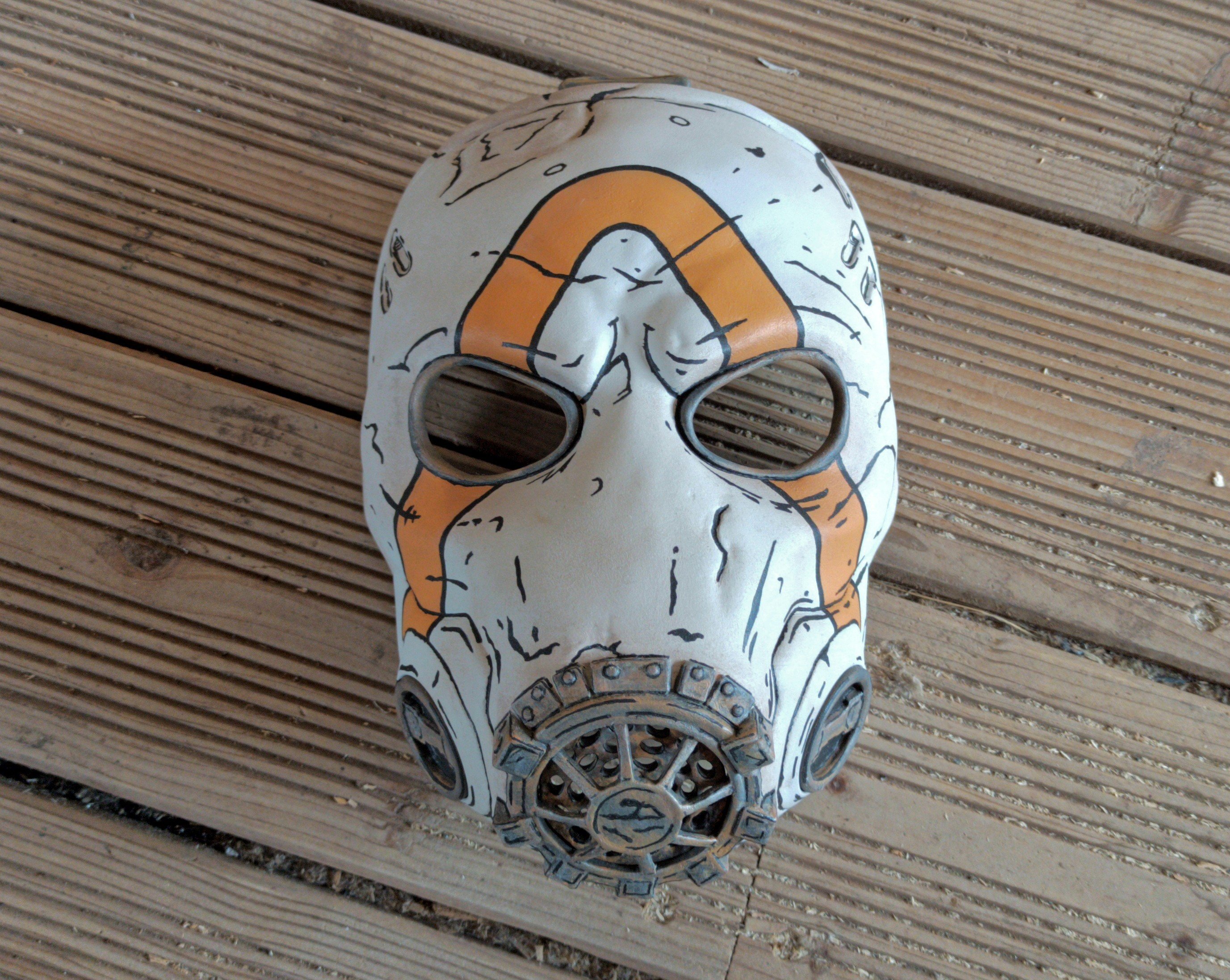 3D printed Borderlands 3 Psycho Mask・Cults