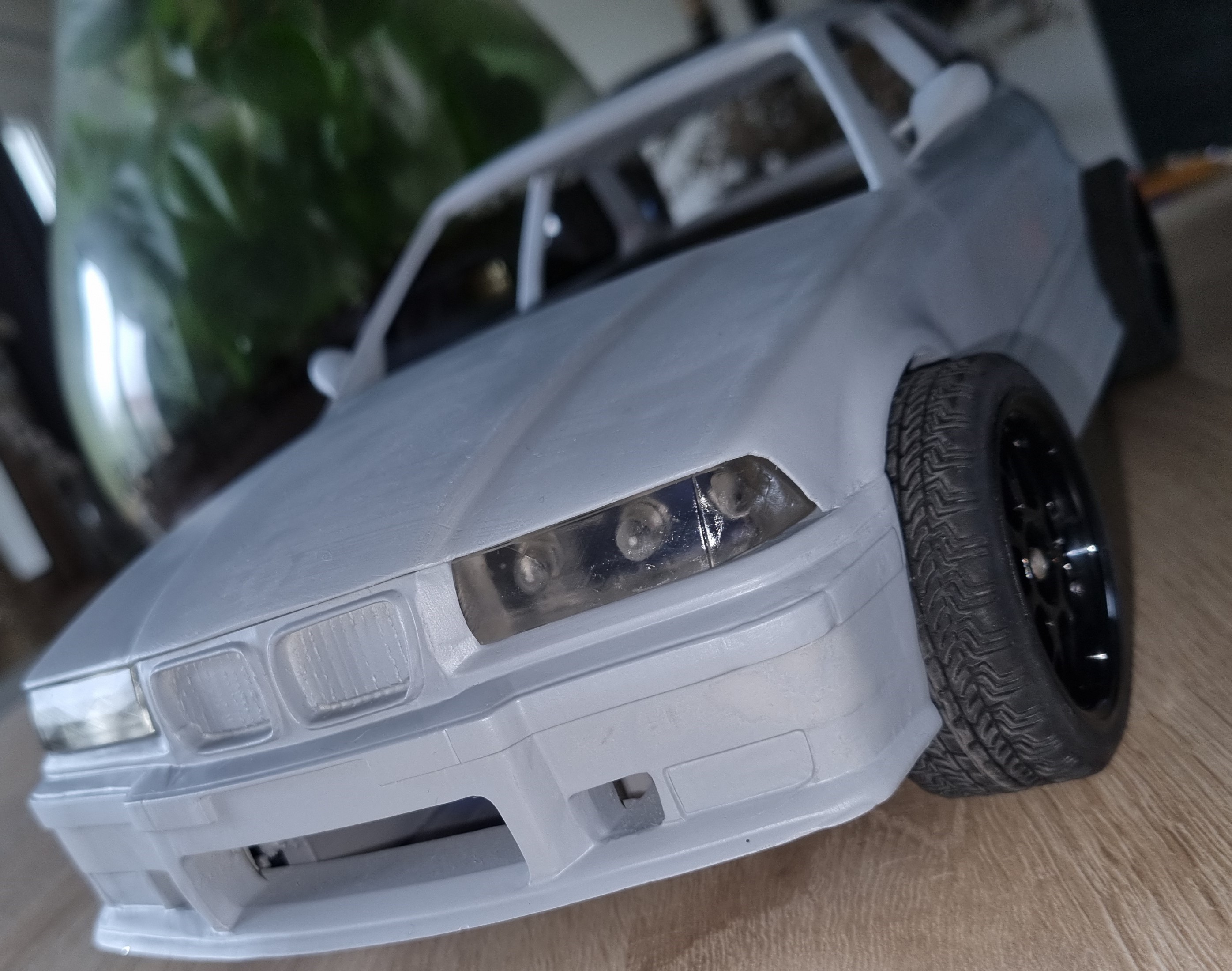 🚗 BMW M3 E36 1/10・ STL File for ・Cults