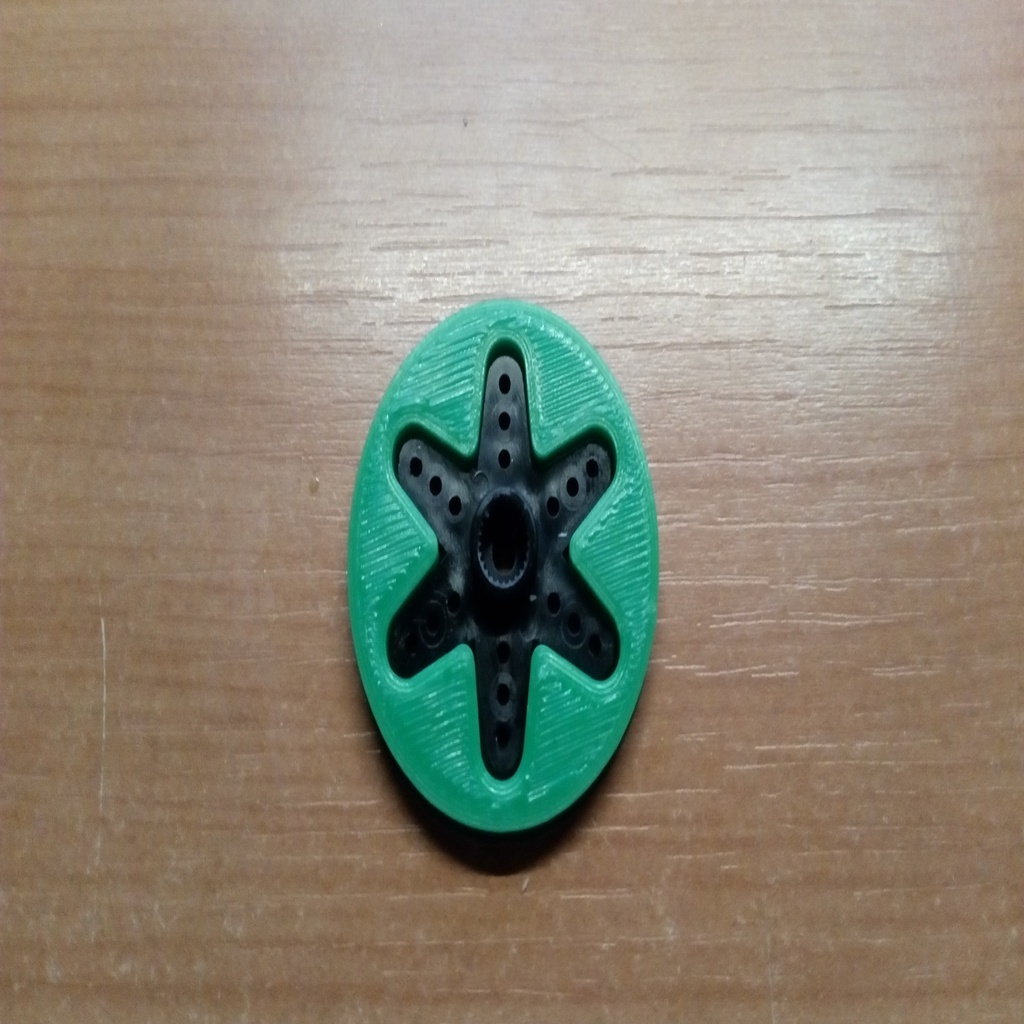 Free STL file Servo wheel for MG995 or MG996 🛞 ・3D printer model to ...