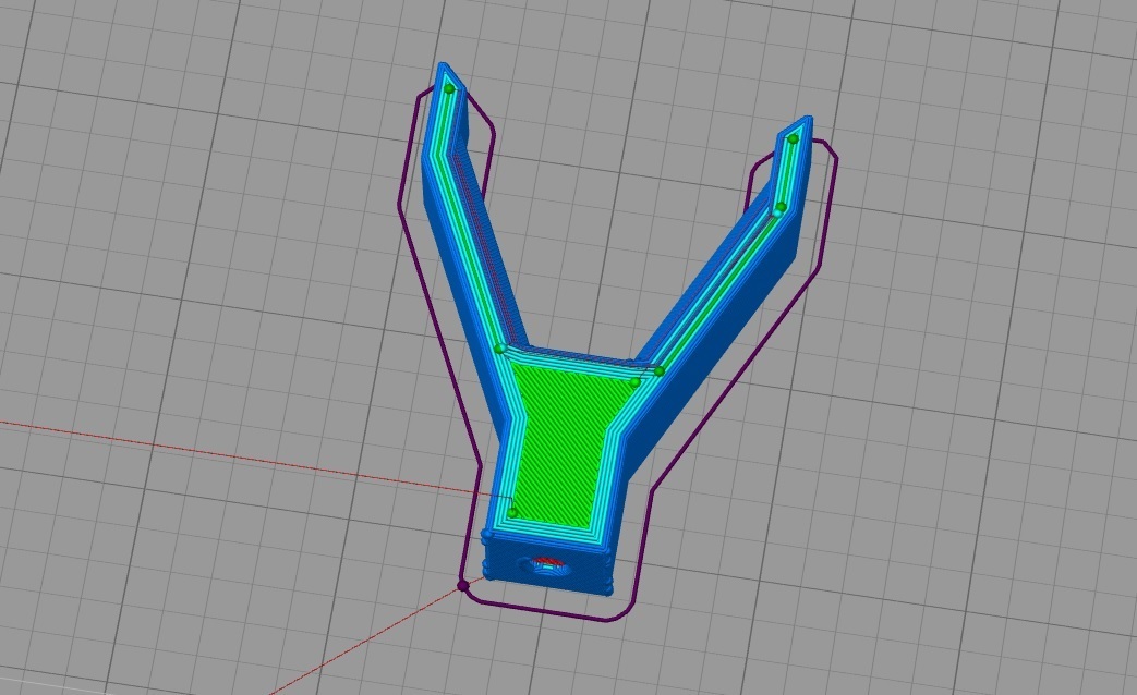 Free STL file Fork for fishing rods 🎣 ・3D printing idea to download・Cults