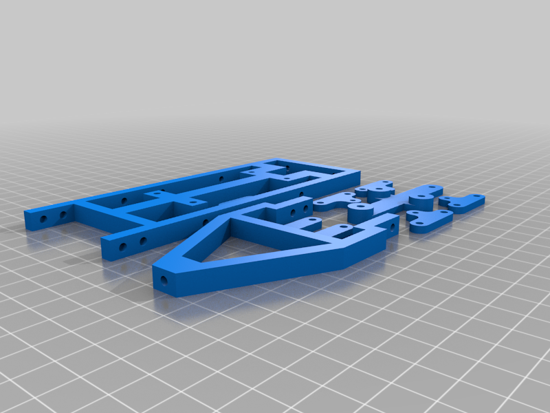 🚐 Single axle trailer for 1/16 army truck・Free STL File for 3D printing ...