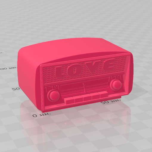 📻 Vintage Radio・ STL File for 3D printing・Cults