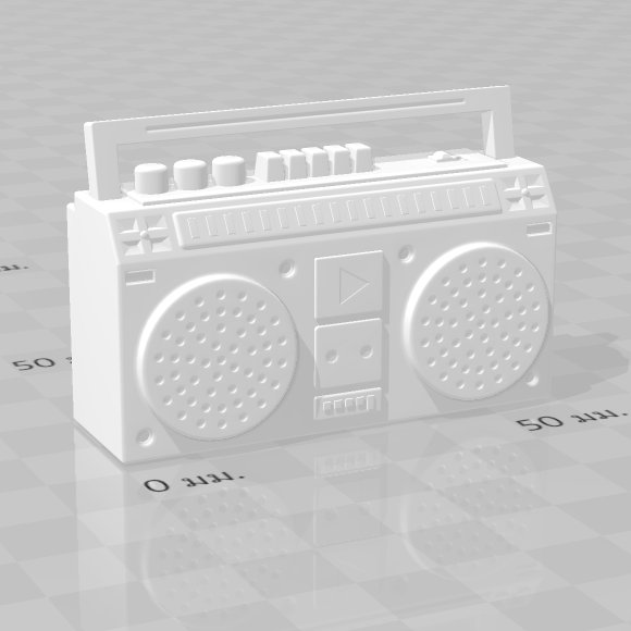 📻 Vintage Radio no.2・Free STL File for ・Cults