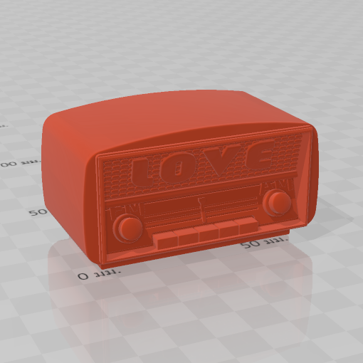 📻 Vintage Radio・ STL File for 3D printing・Cults