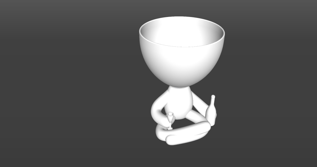 STL file Robert Planter Christmas 🪴 ・3D printable model to download・Cults
