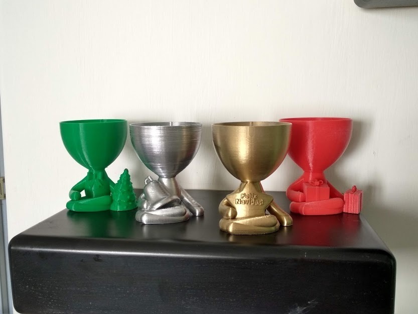 STL file Robert Planter Christmas Gift 🪴・3D print model to download・Cults