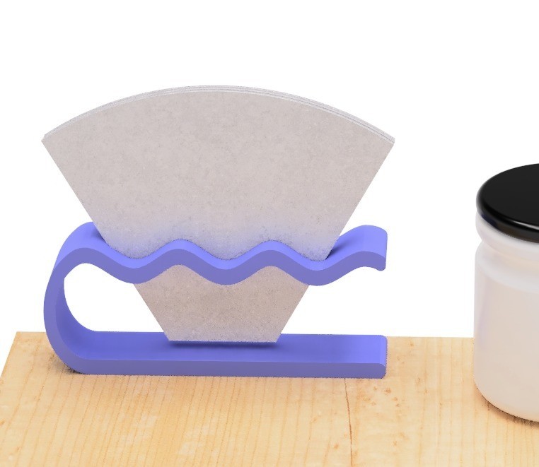 Free STL file Coffee filter holder ☕ ・Object to download and to 3D ...