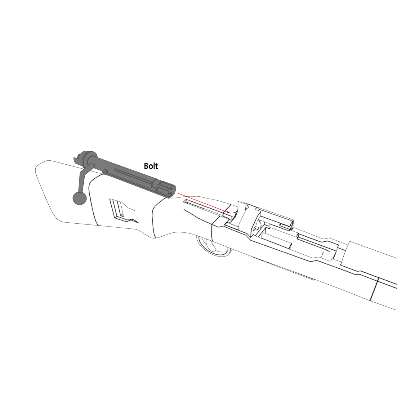 3D file Kar98k Model Gun / Battleground / Model gun / Sniper Rifle / HD ...