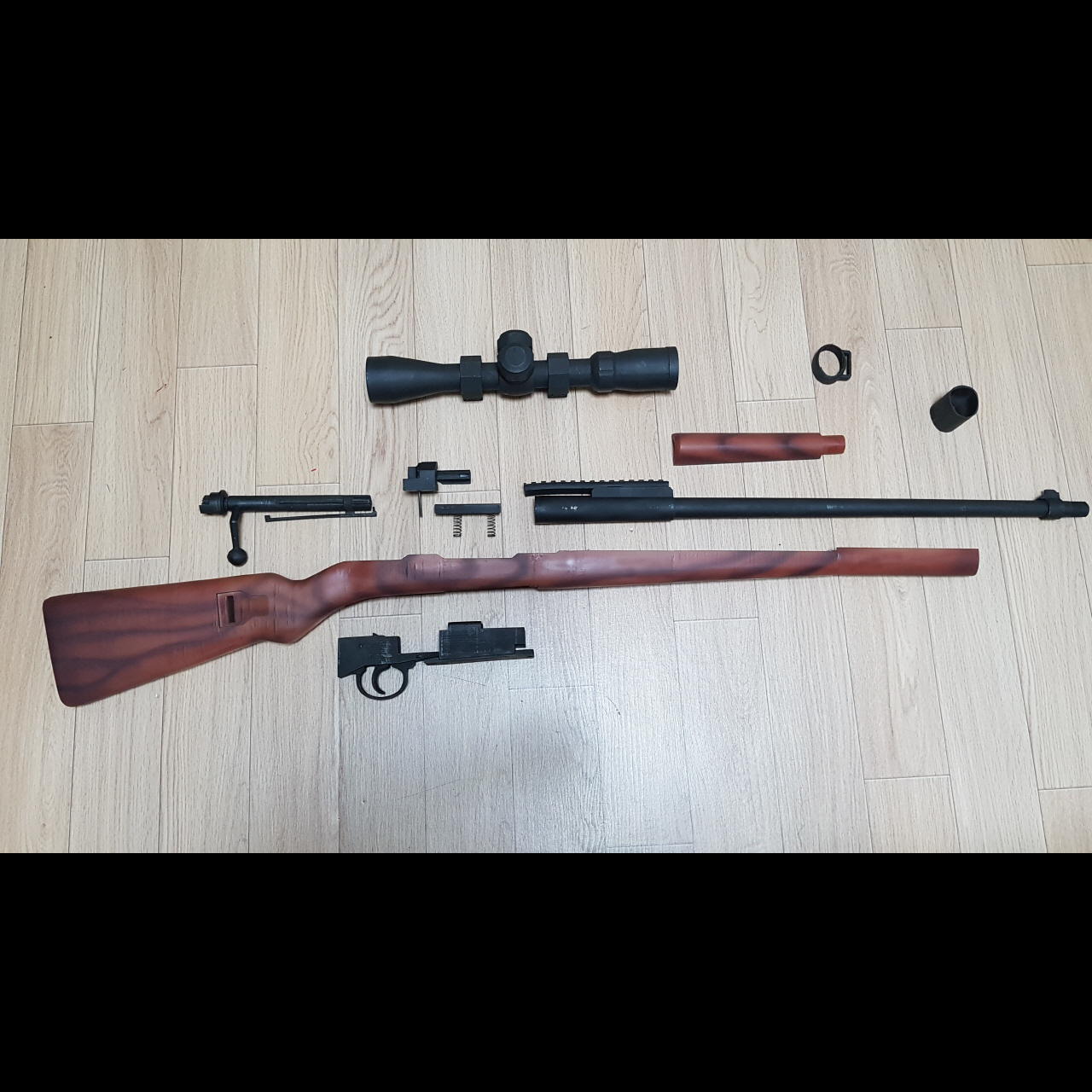 3D file Kar98k Model Gun / Battleground / Model gun / Sniper Rifle / HD ...