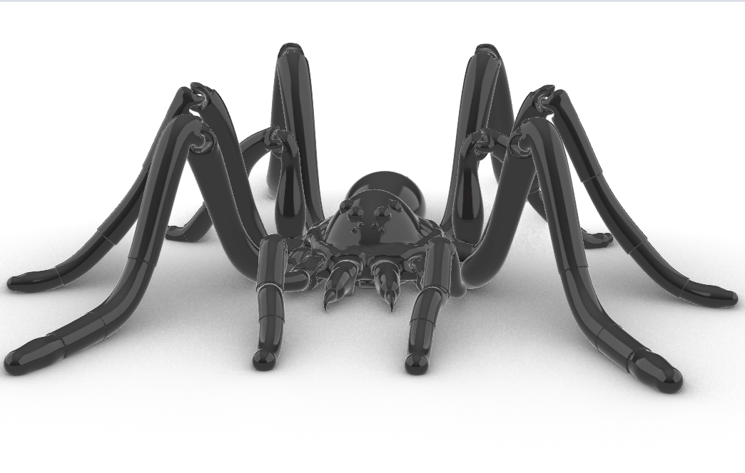 👽 Articulated Tarantula・ STL File for 3D printing・Cults