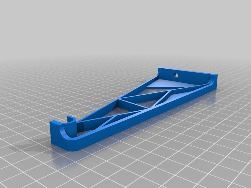 Free STL file Filament Shelf Bracket ( 17g weight, up to 4,5 kg ) 🪢 ・3D ...
