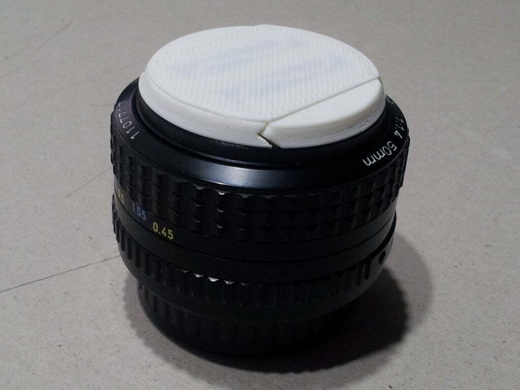 Free STL file Camera Lens Cap - 48 mm 📷・3D printable model to download ...