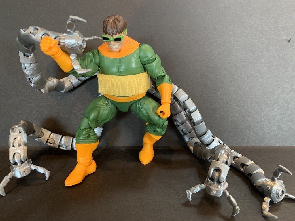 🩺 Doctor Octopus Tentacle Set・Free 3D File for ・Cults