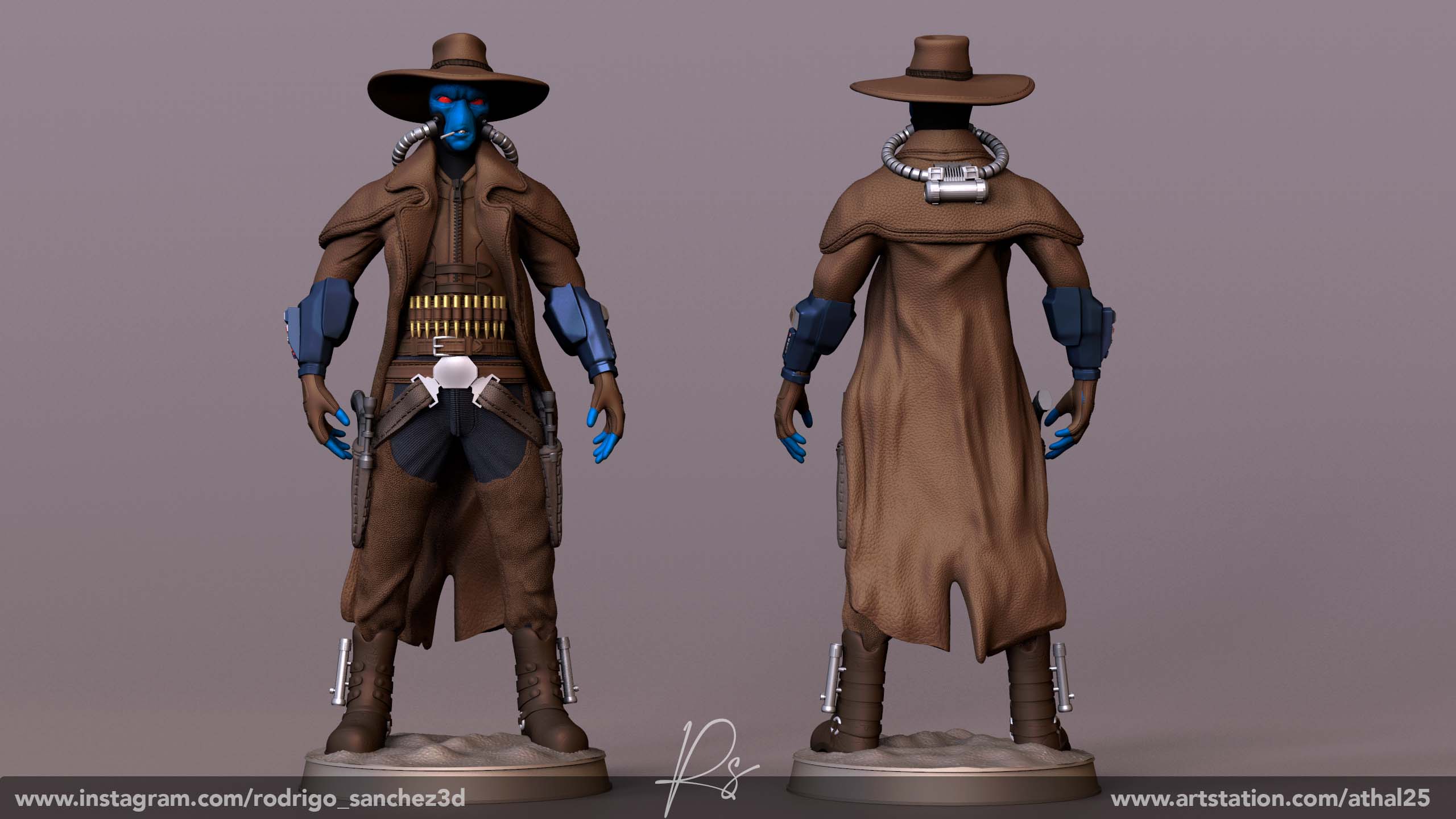 🦸 Cad Bane・ 3D File for ・Cults