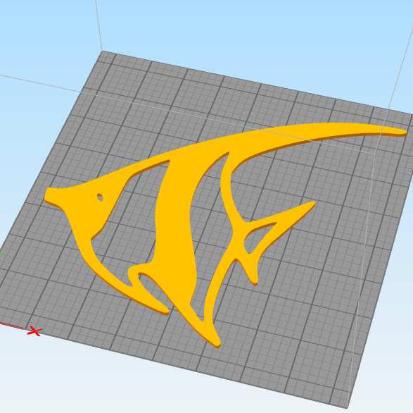 STL file marine fish wall decoration 🐠 ・3D printable model to download ...