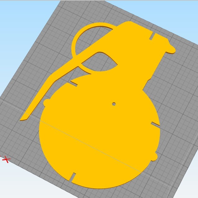 STL file Decorative Wall Clock C2 🕰️・Model to download and 3D print・Cults