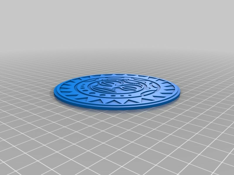 🍔 Maori coaster // Maori coaster・Free STL File for ・Cults