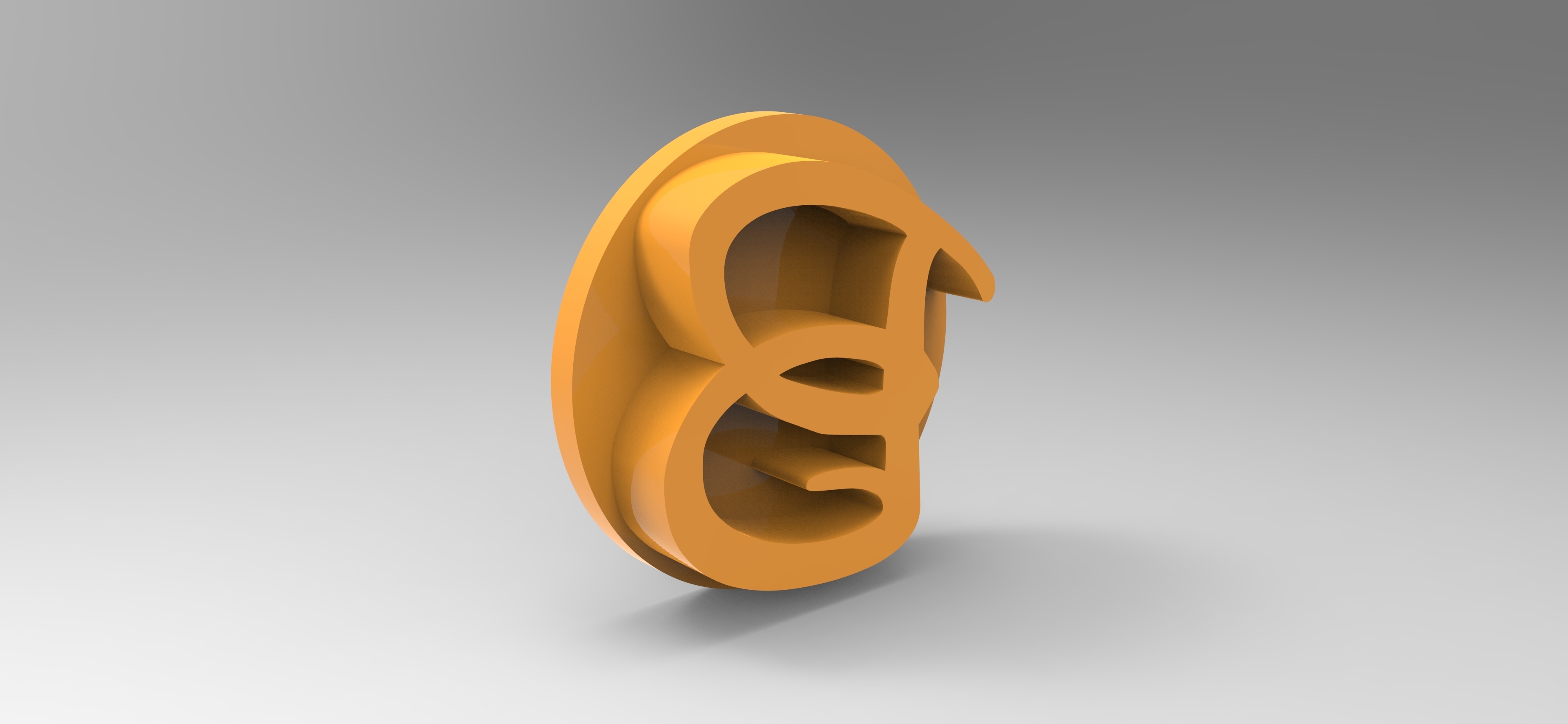 STL file Alphabet stamp plus fondant cutter for letter B ready for 3D ...