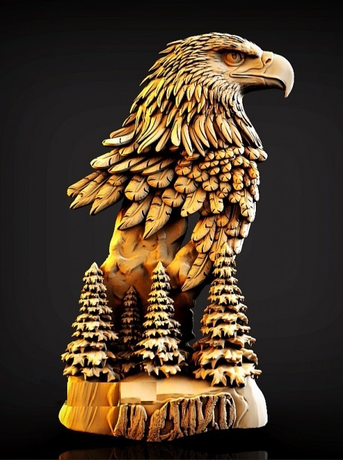 Free STL file EAGLE EAGLE 🦅 ・Object to download and to 3D print・Cults
