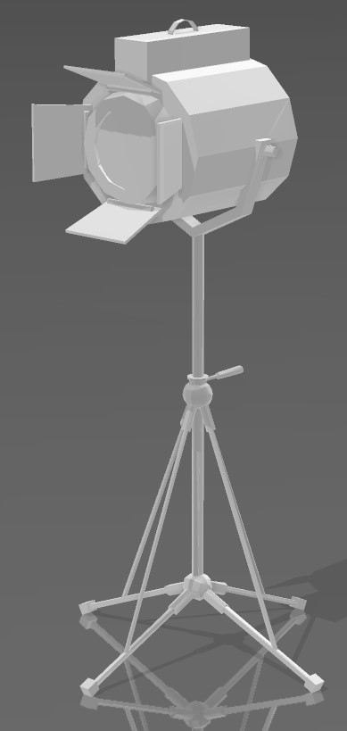 Free STL file Theater spotLight 🎭 ・3D print object to download・Cults