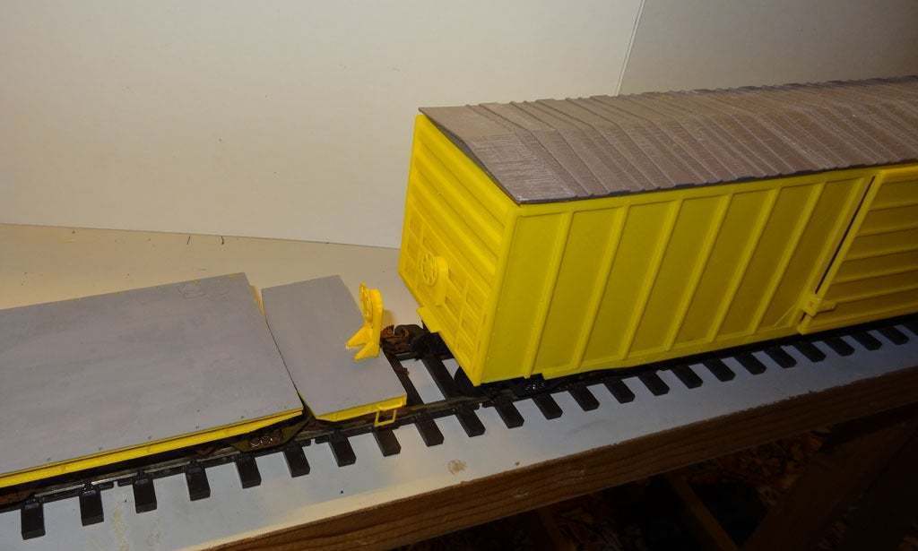 STL file US 60 Feet Boxcar Scale 1/32 🦶 ・3D printable model to download ...