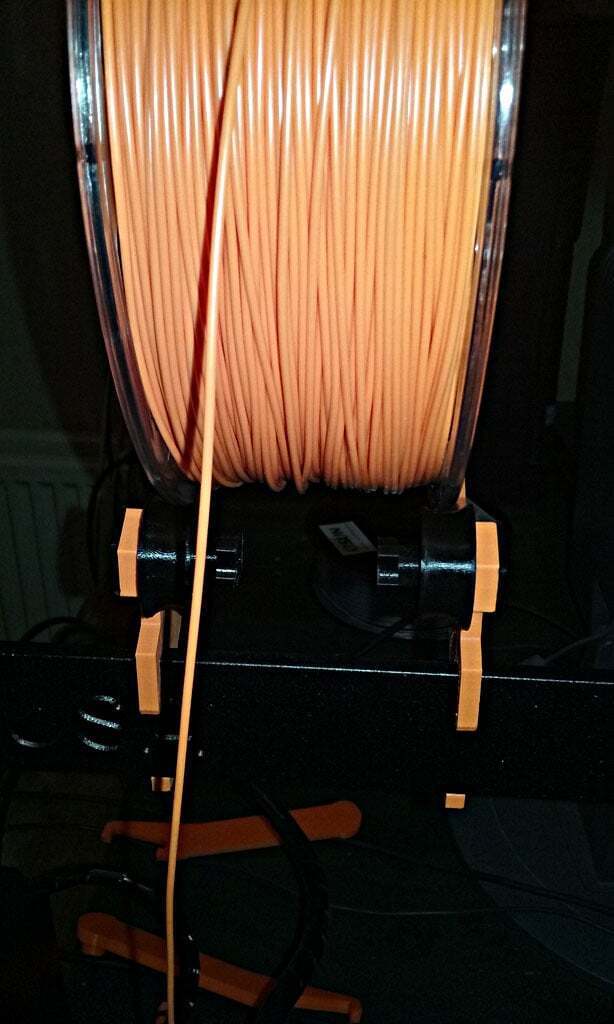 3D printable Prusa i3 MK2(s) & MK3 Spool Holder - Frame Mount - Top ...