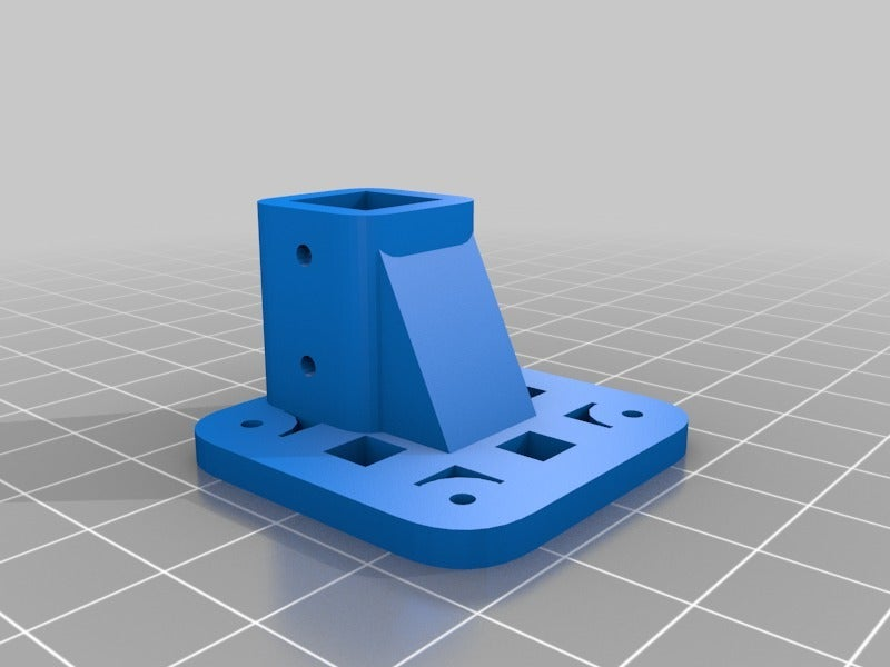 Free STL file Square Dowel Rod (20mm) Motor Mount (GT2205) 🟪 ・3D ...