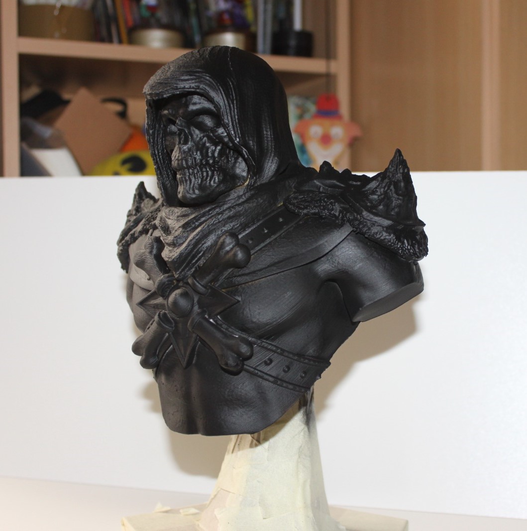 👤 SKELETOR MASTER OF THE UNIVERSE BUST・3D Print with the prusa mk1 3D ...